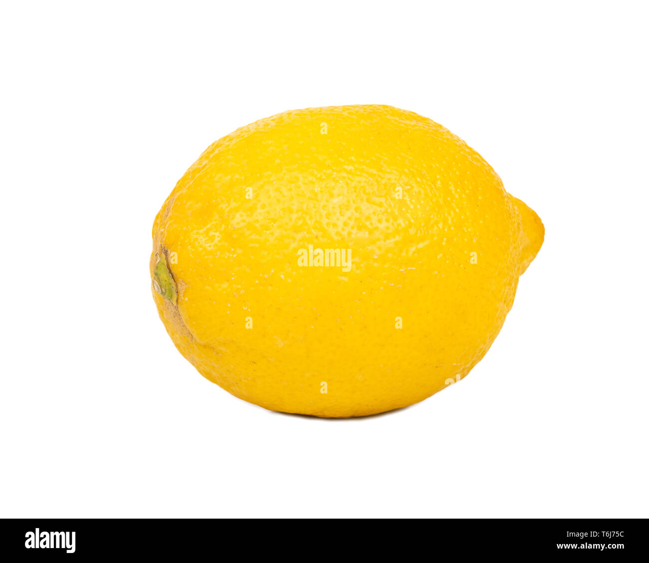 Fresh lemon fruit isolated on white background Stock Photo - Alamy