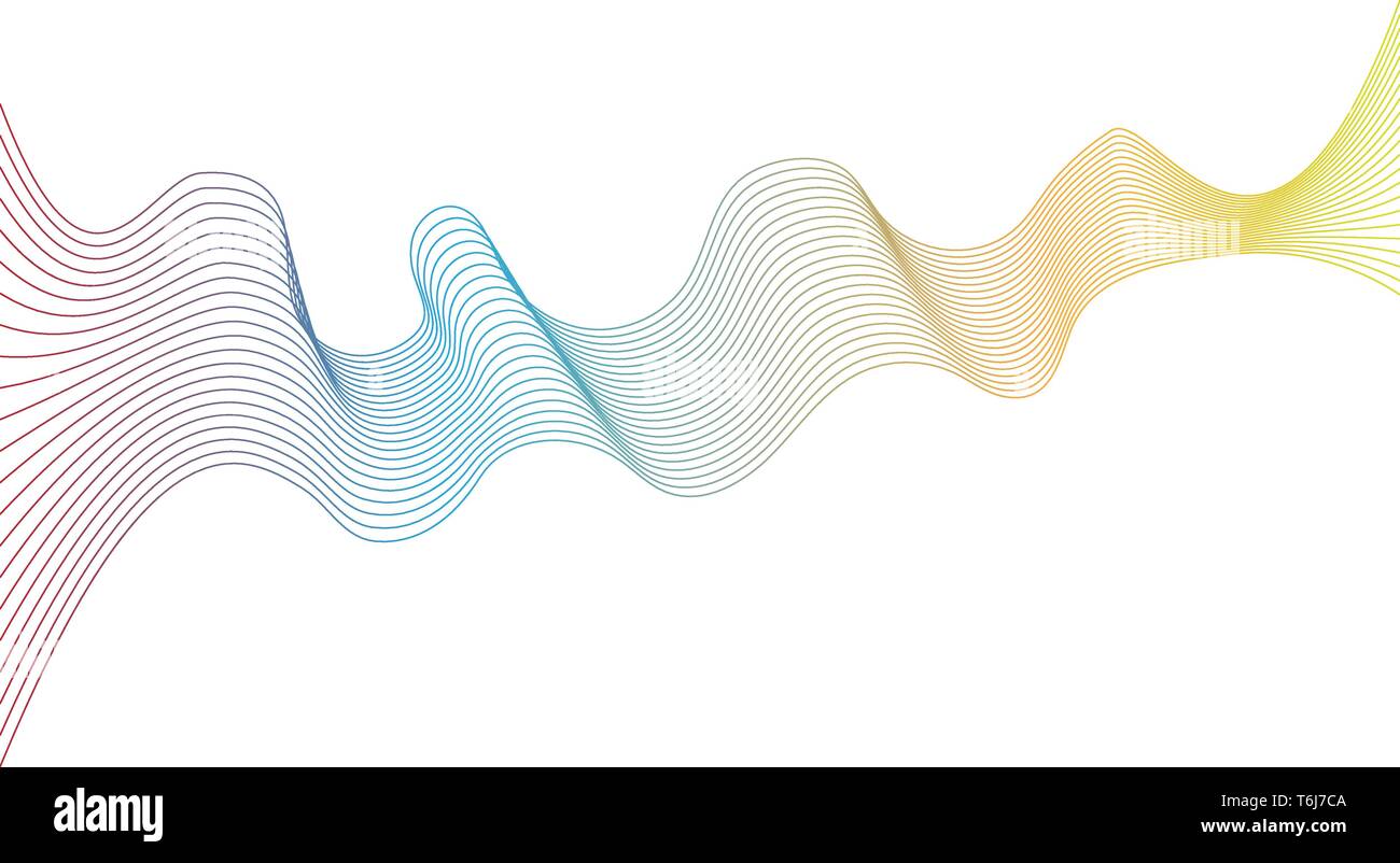 wave line graphic illustration Stock Vector Image & Art - Alamy