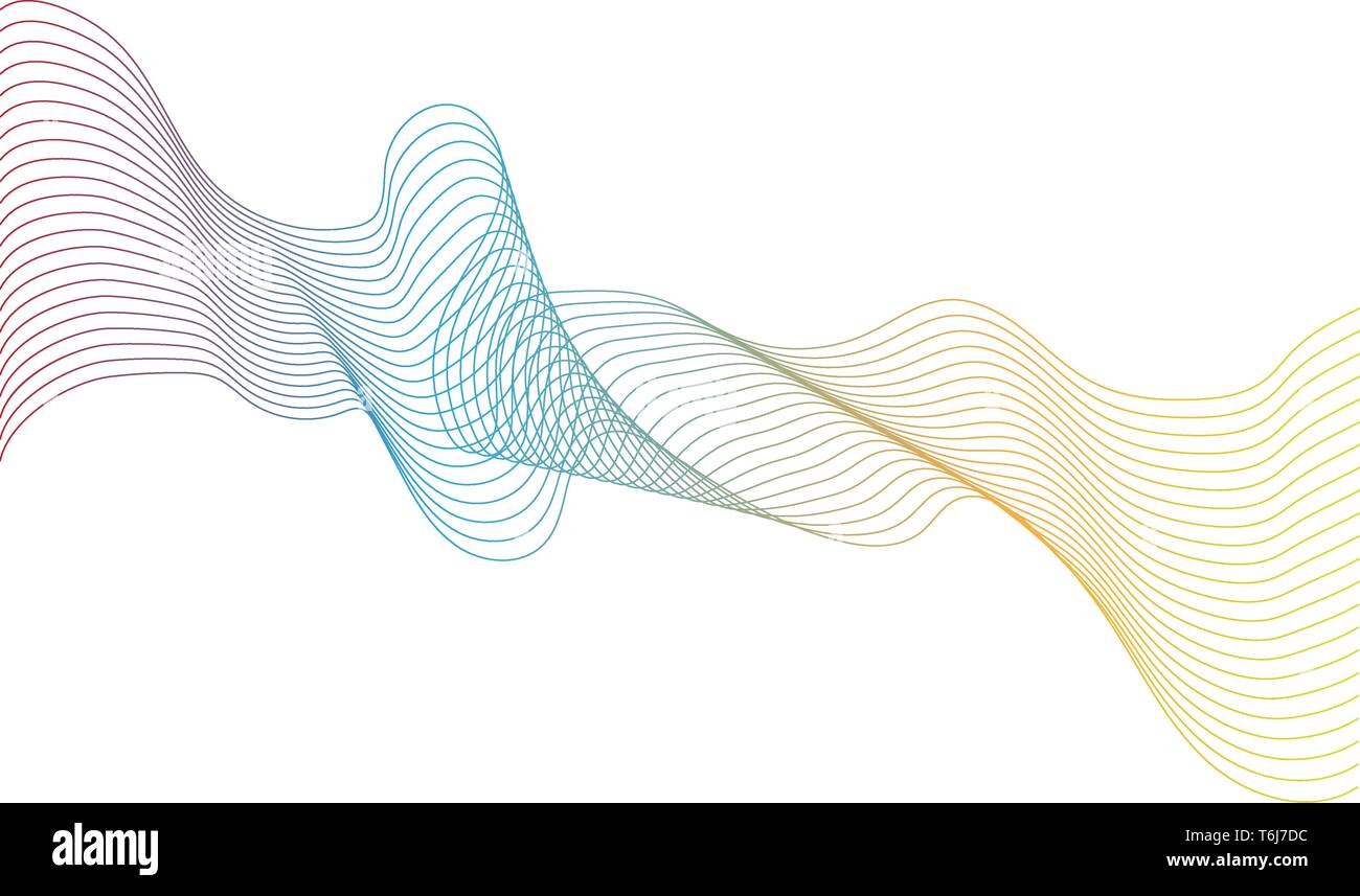 wave line graphic illustration Stock Vector Image & Art - Alamy