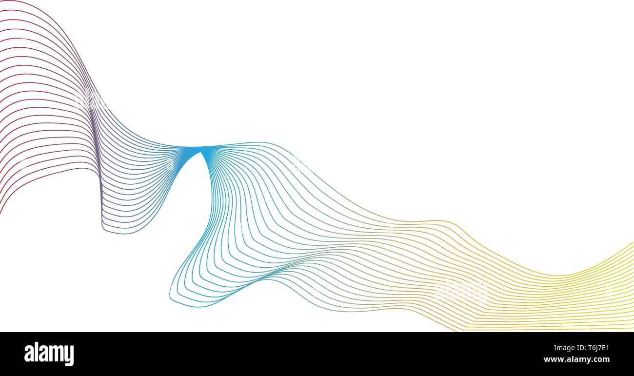 wave line graphic illustration Stock Vector Image & Art - Alamy
