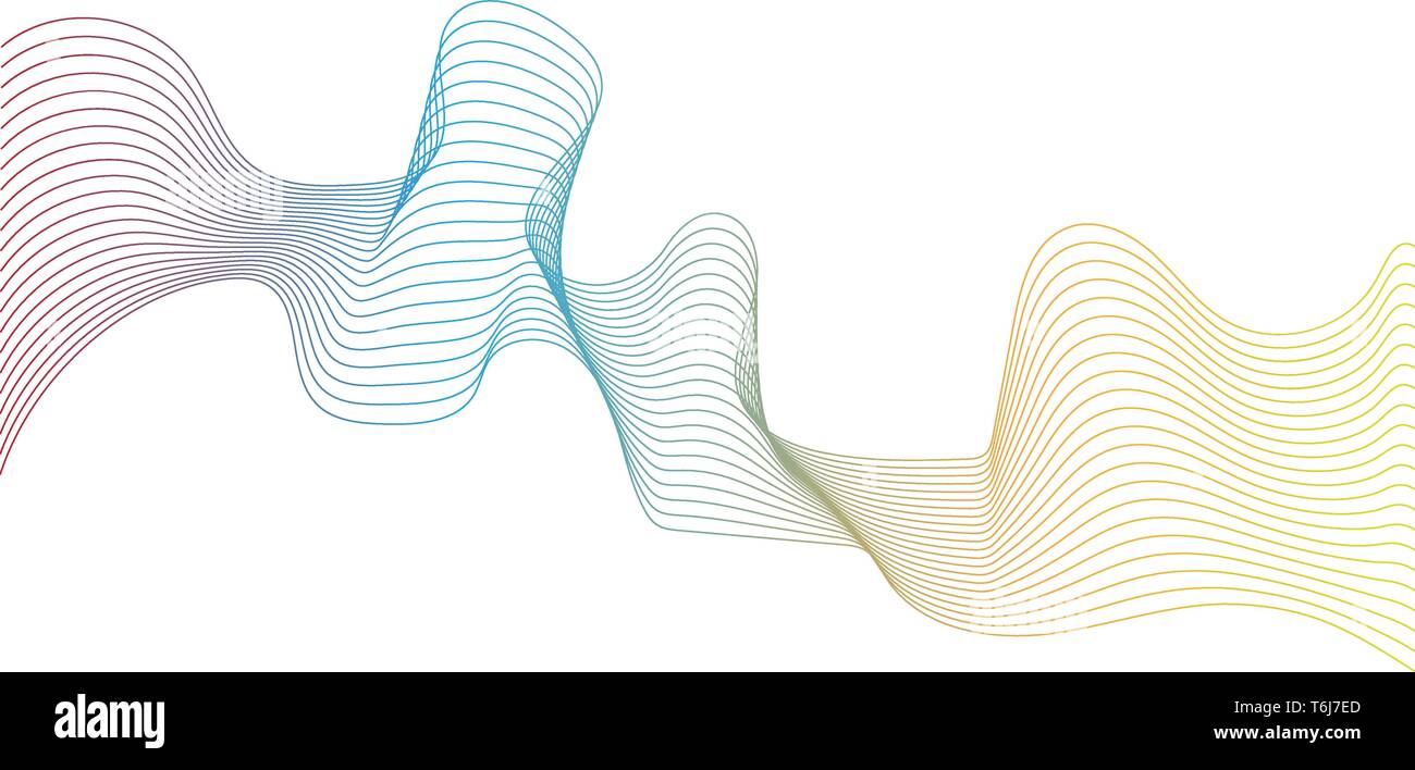 wave line graphic illustration Stock Vector Image & Art - Alamy