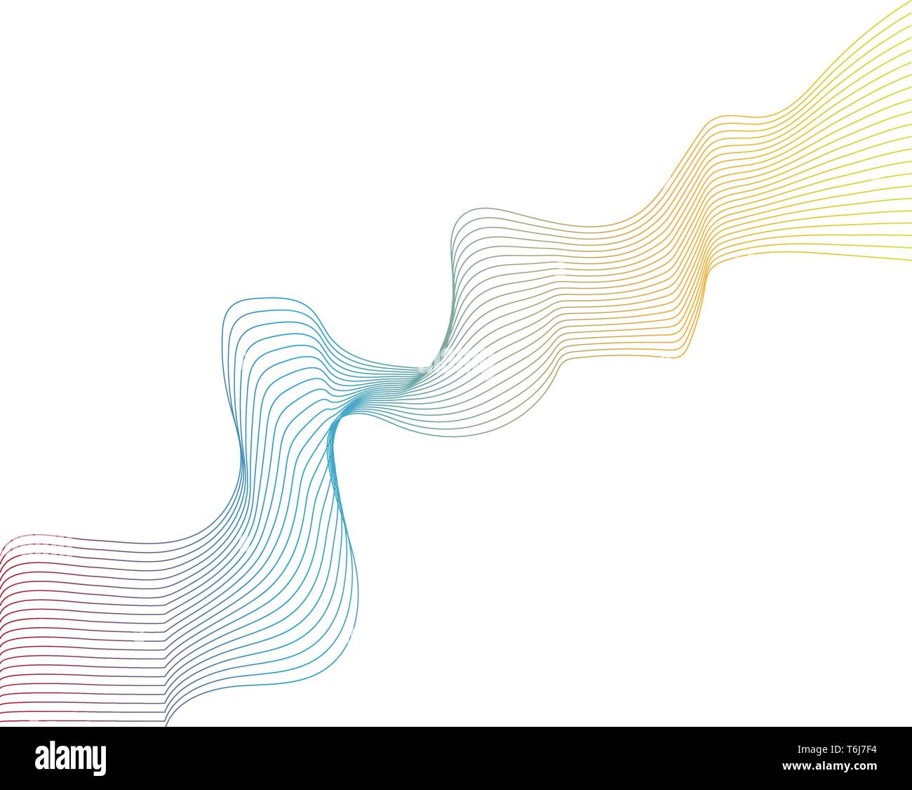 wave line graphic illustration Stock Vector Image & Art - Alamy