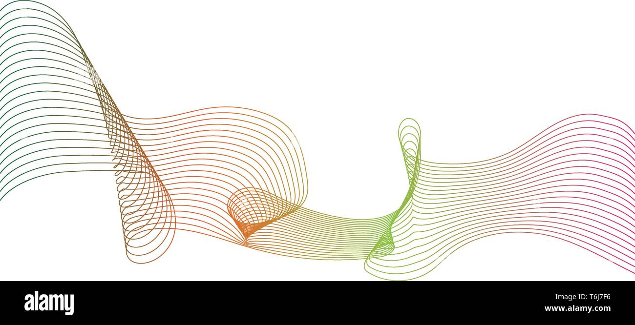 wave line graphic illustration Stock Vector Image & Art - Alamy