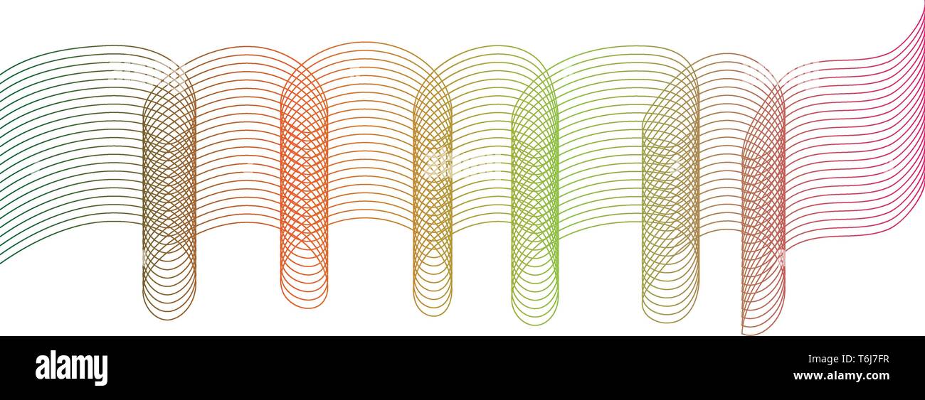 wave line graphic illustration Stock Vector Image & Art - Alamy