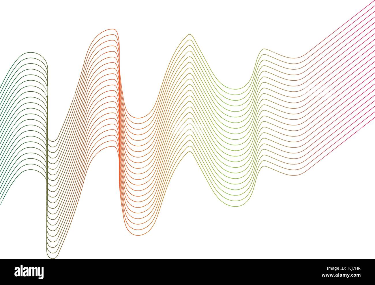 wave line graphic illustration Stock Vector Image & Art - Alamy