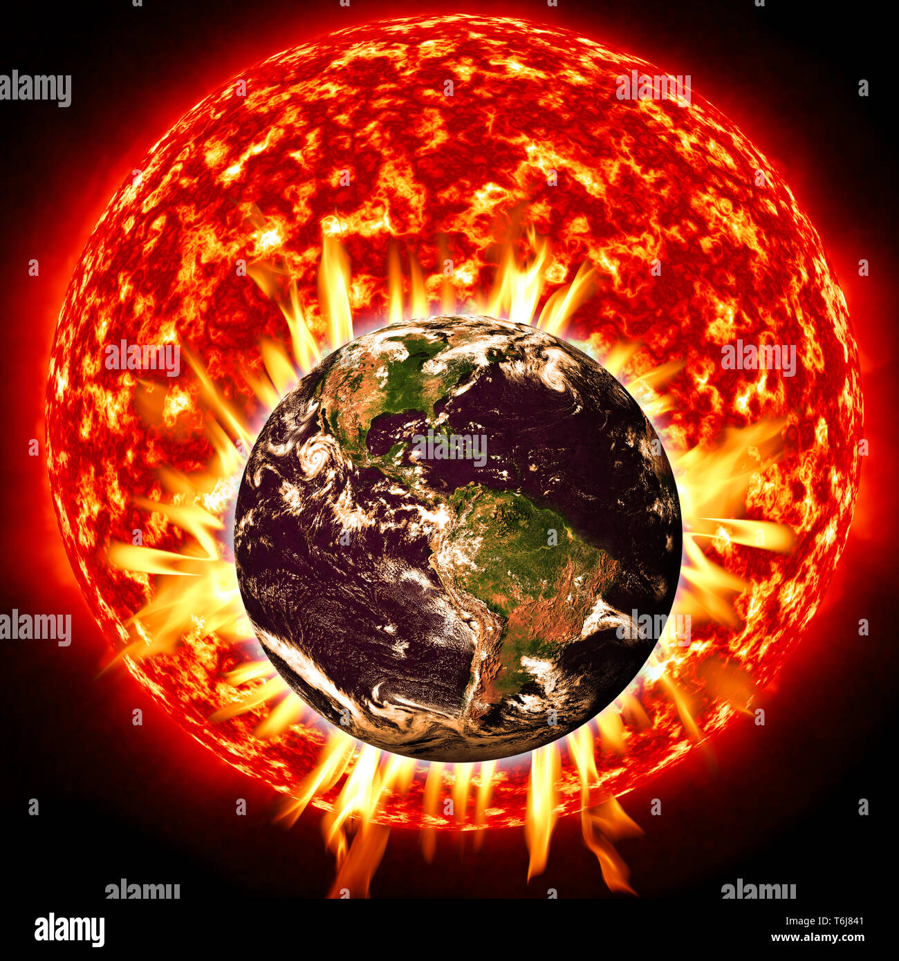 Earth heat map hi-res stock photography and images - Alamy