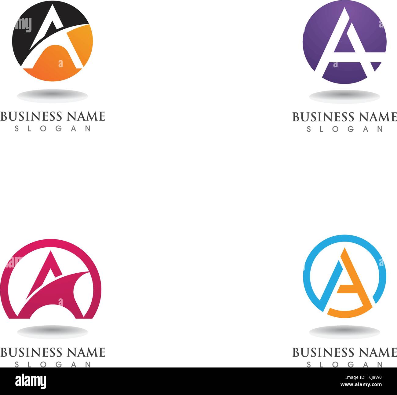 A letter logo and symbol vector Stock Vector Image & Art - Alamy