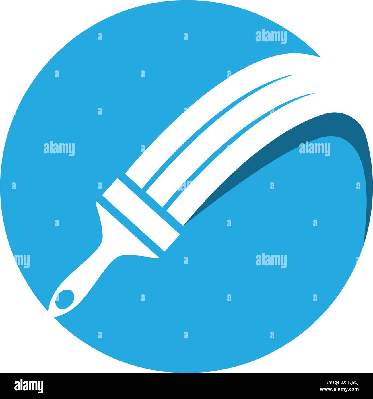 Paint Logo Template vector icon illustration design Stock Vector Image ...