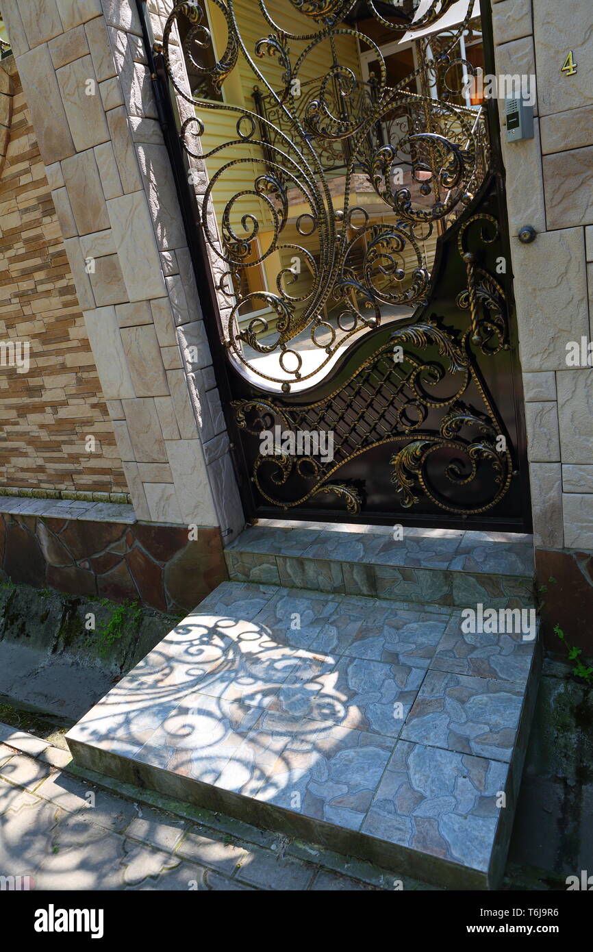 Openwork iron lock hi-res stock photography and images - Alamy