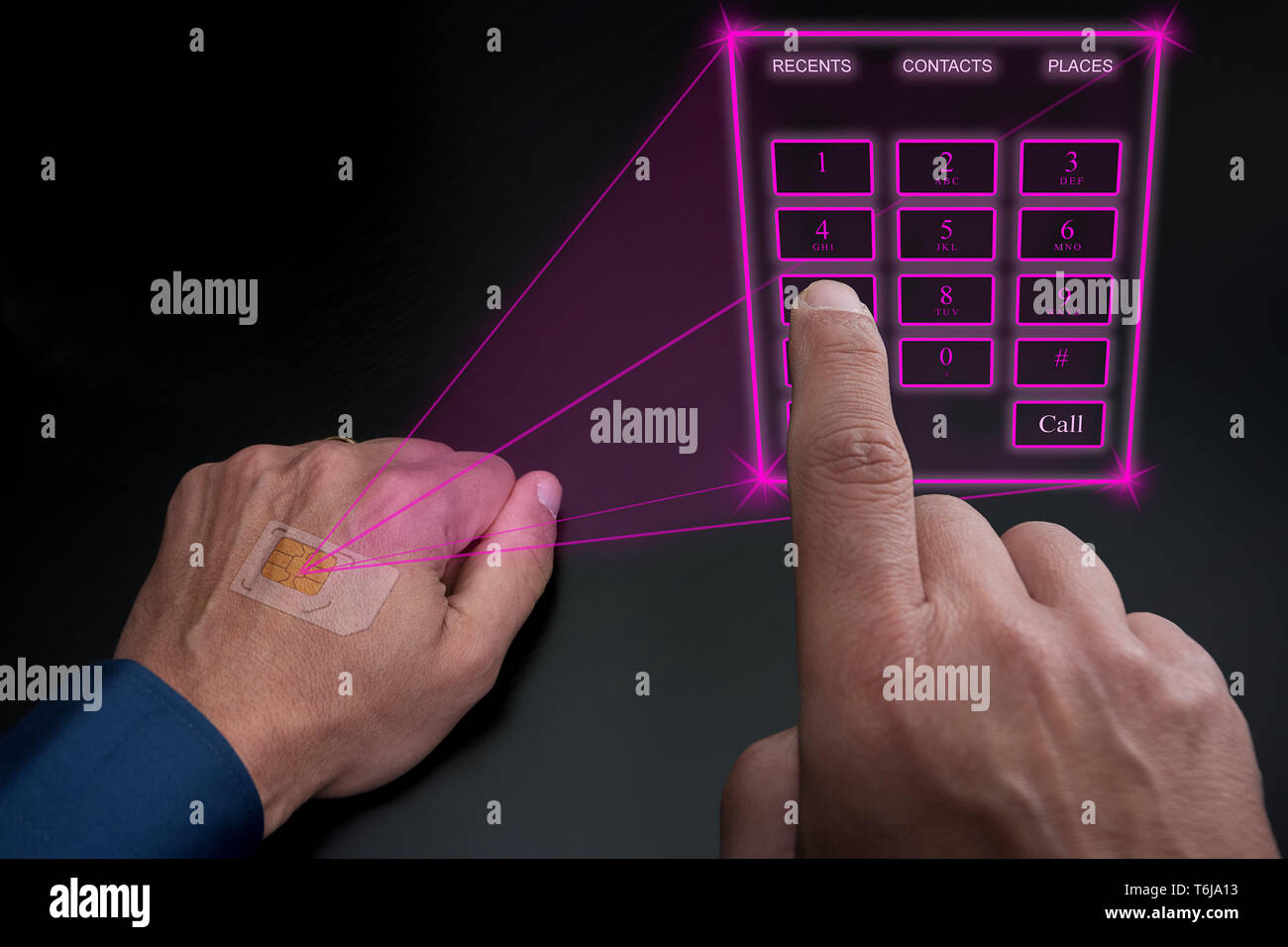 Holographic hi-res stock photography and images - Alamy