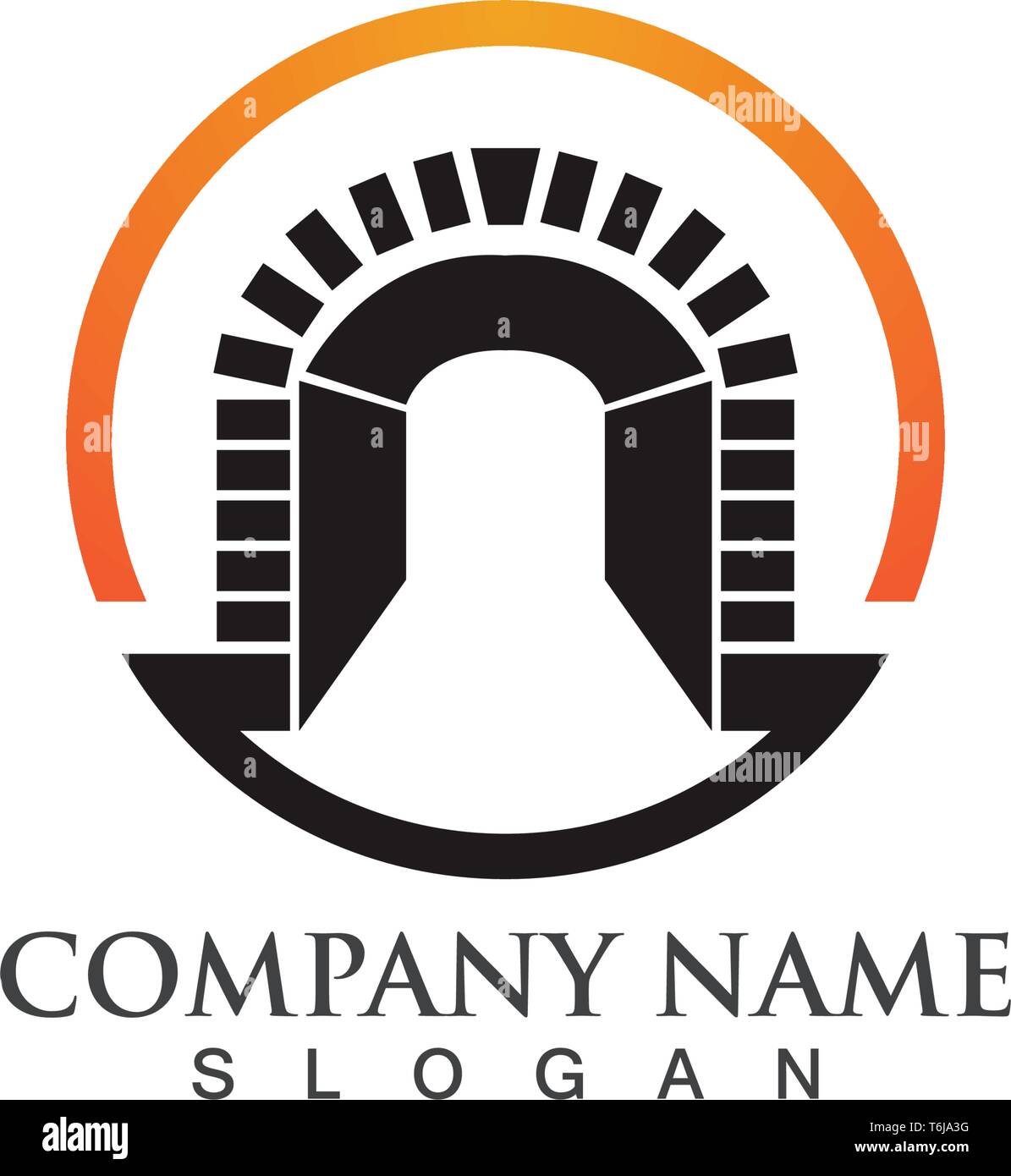 fortress logo and symbols black vector Stock Vector Image & Art - Alamy