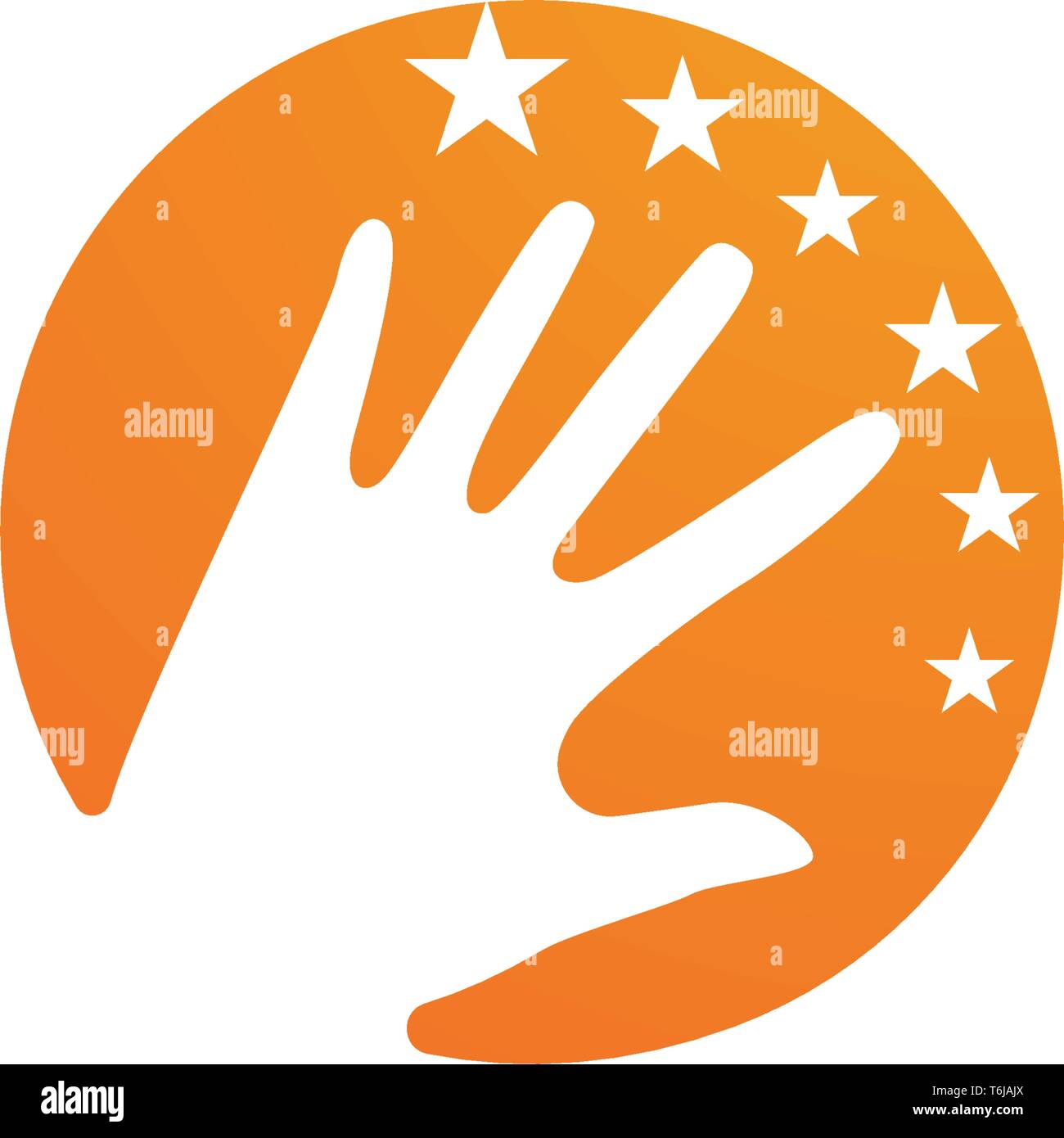 Hand friends community logo and symbols Stock Vector Image & Art - Alamy