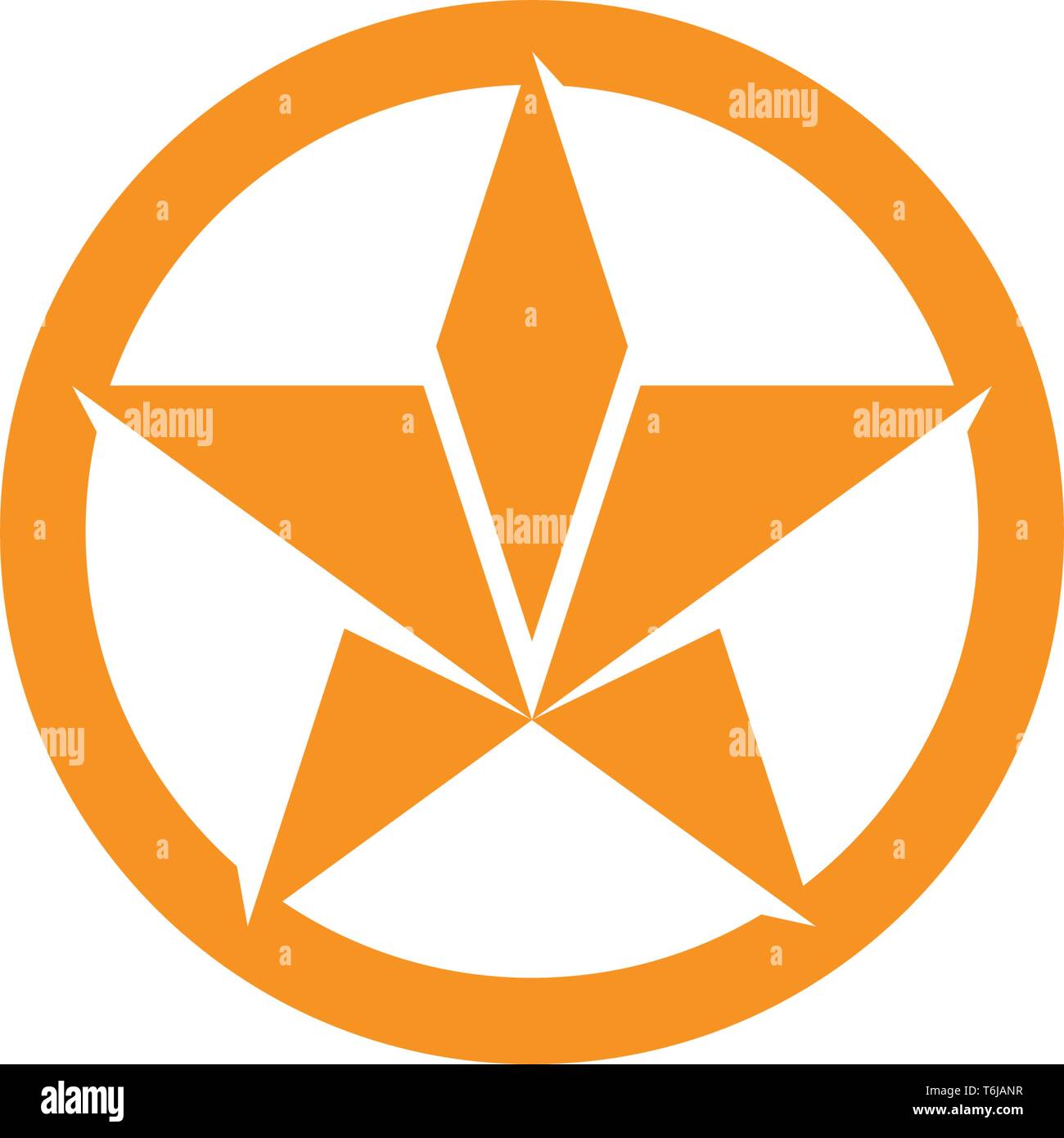 Star template vector icon illustration design Stock Vector Image & Art ...