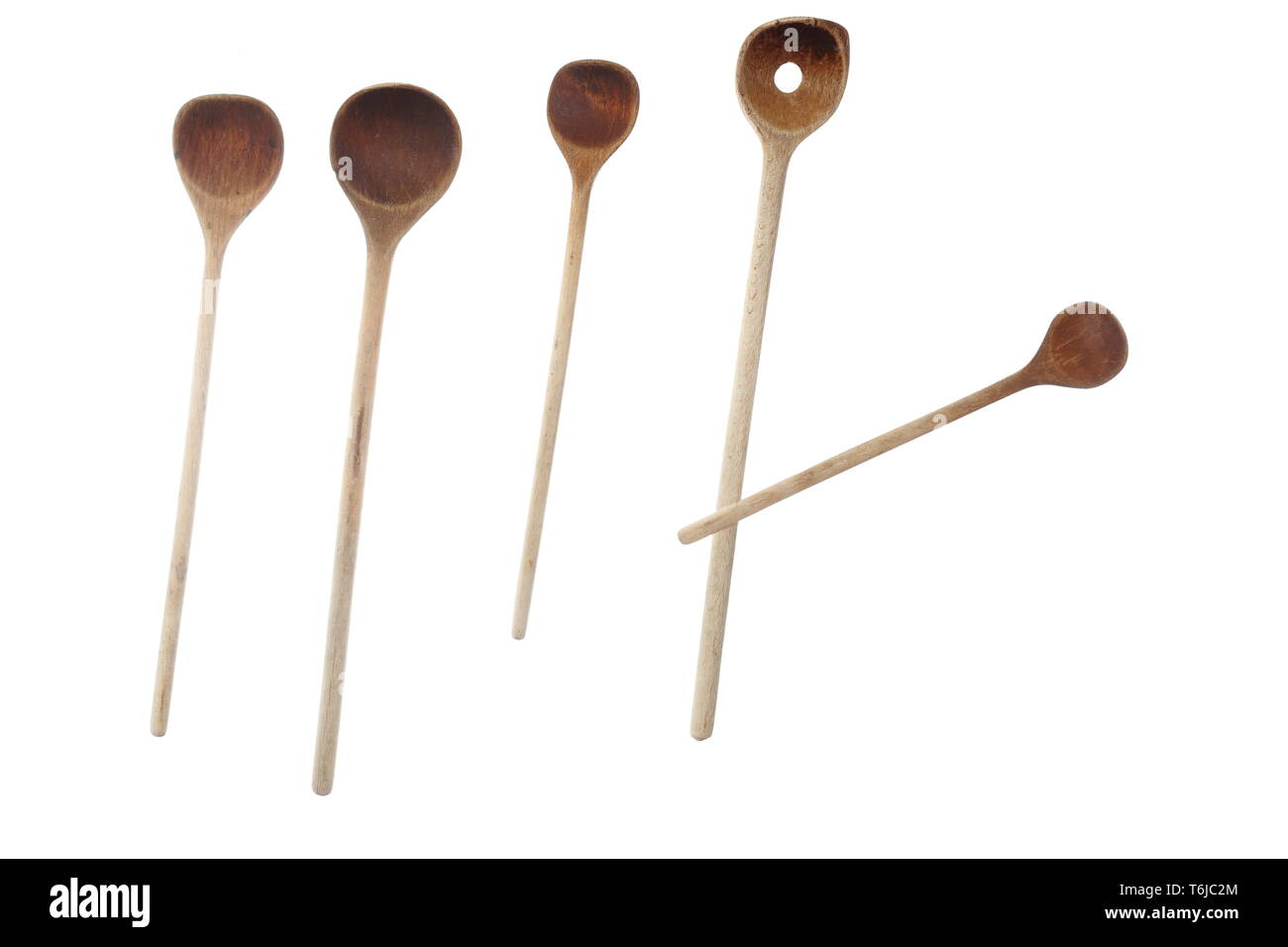 some wooden spoons Stock Photo - Alamy