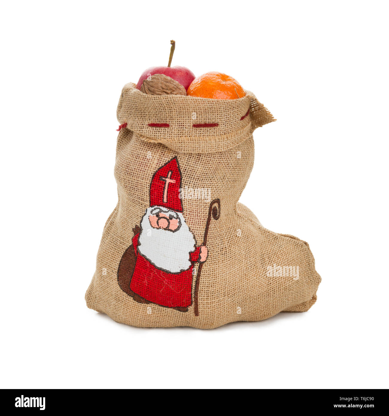 Saint Nicholas and Krampus concept Stock Photo - Alamy