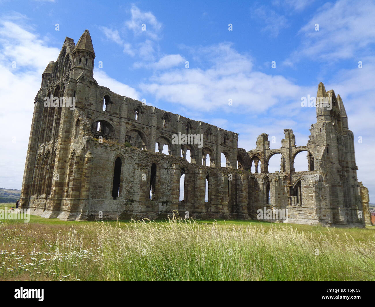 an old church ruin in England Stock Photo - Alamy