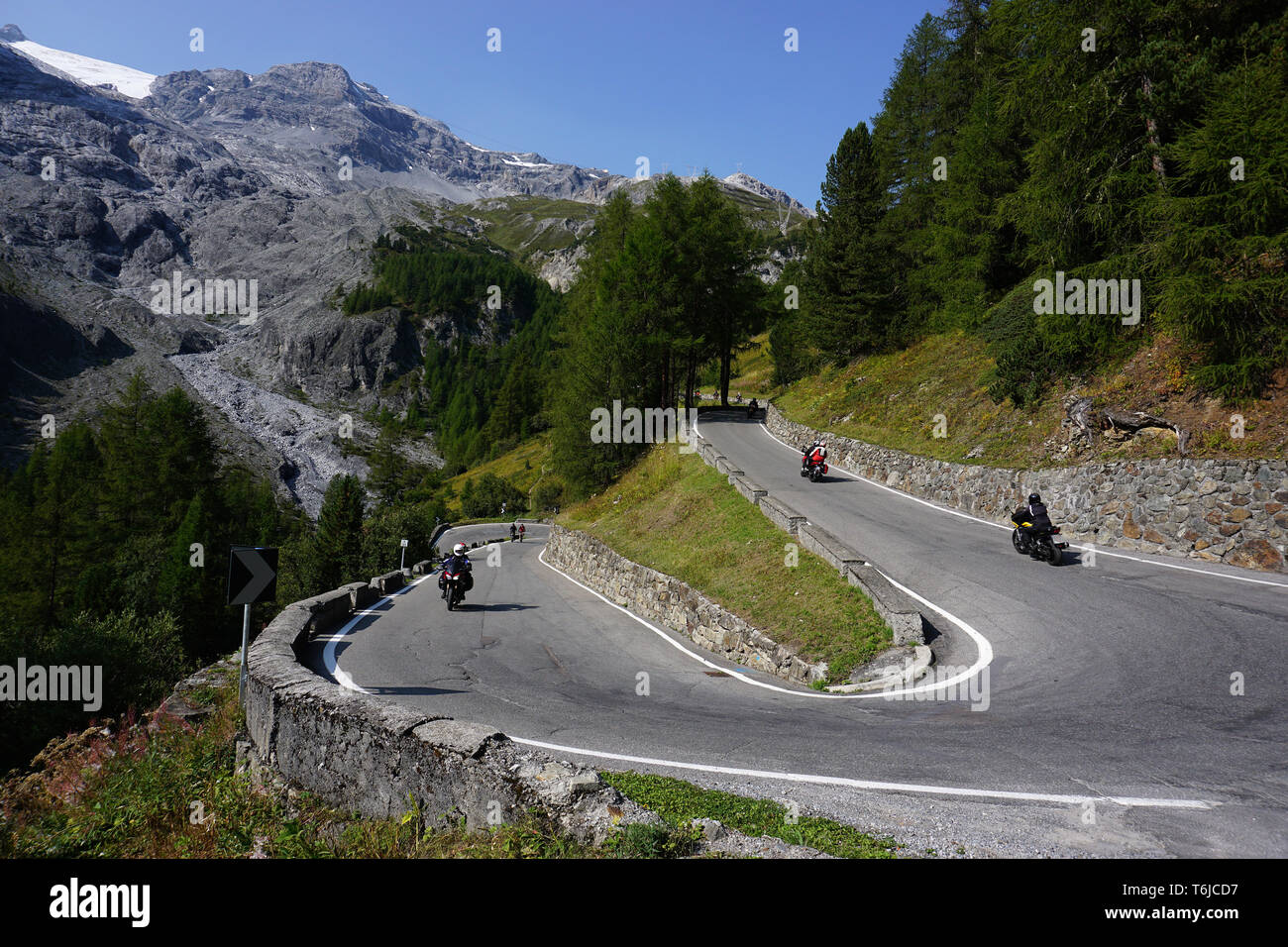 Stilfser Joch - Stelvio Pass, South Tyrol, Italy Stock Photo - Alamy