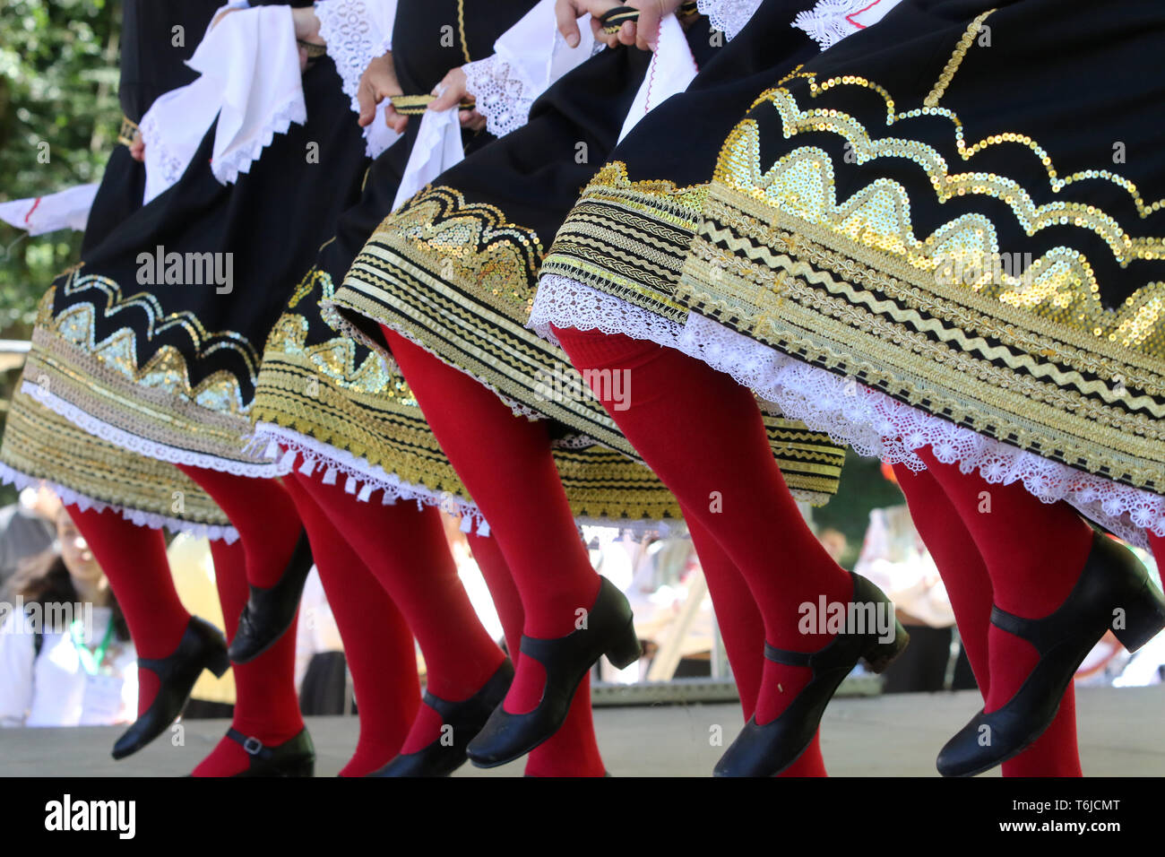 People in traditional authentic folk costumes Stock Photo - Alamy