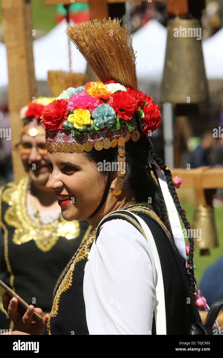 People in traditional authentic folk costumes Stock Photo - Alamy