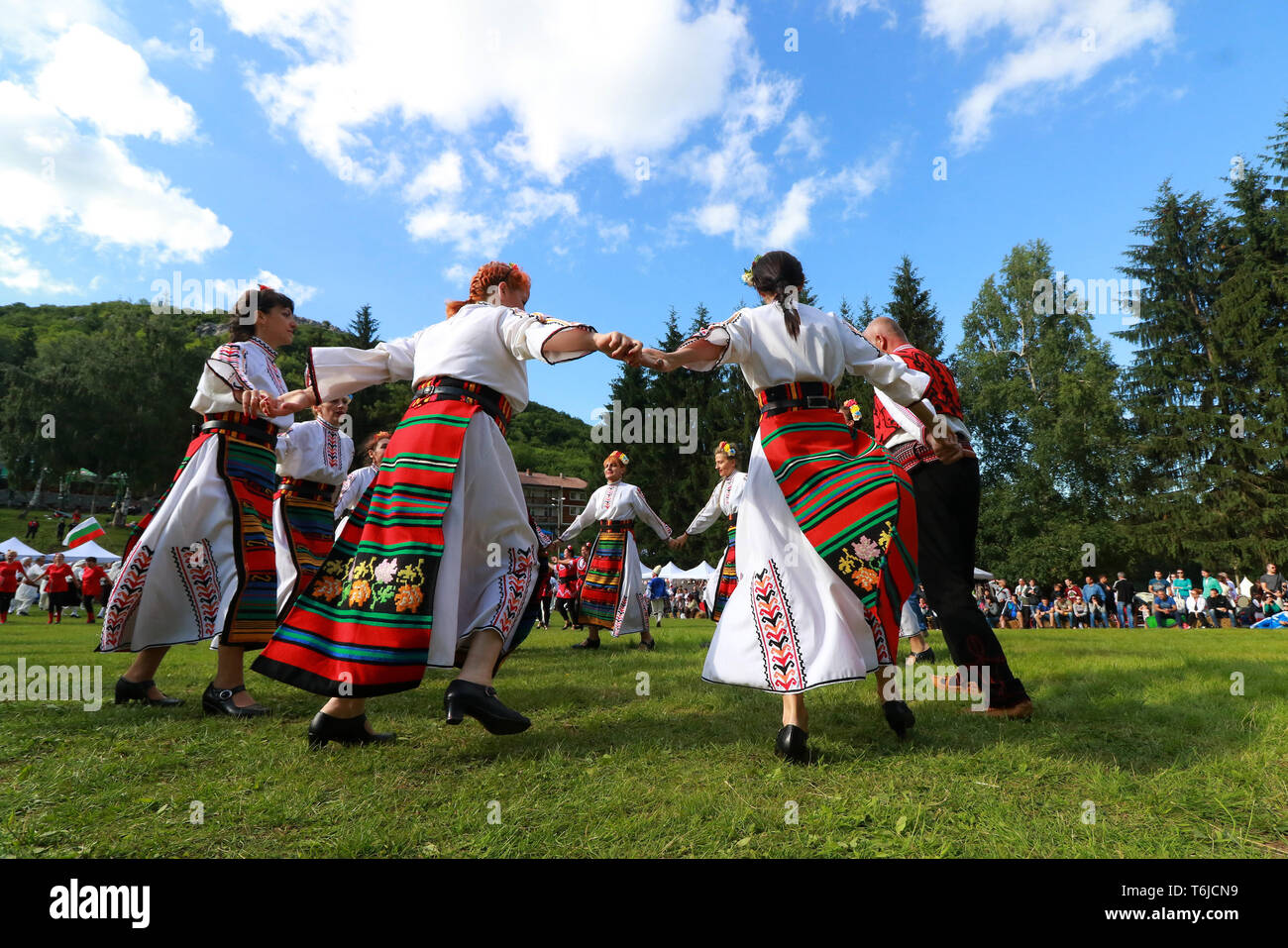 People in traditional authentic folk costumes Stock Photo - Alamy