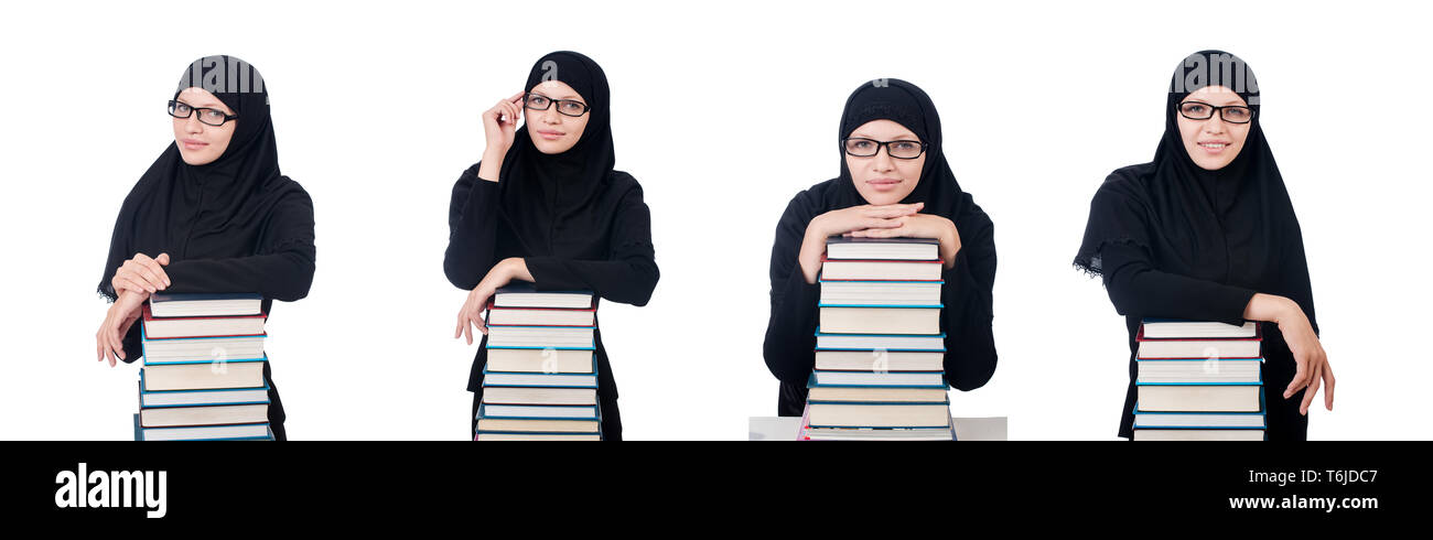 Young girl praying muslim Cut Out Stock Images & Pictures - Alamy