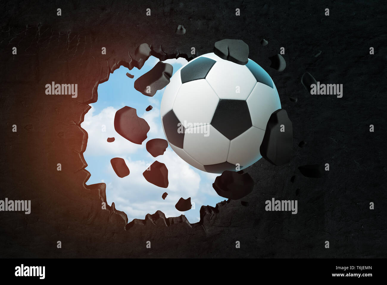 Ruined football hi-res stock photography and images - Alamy