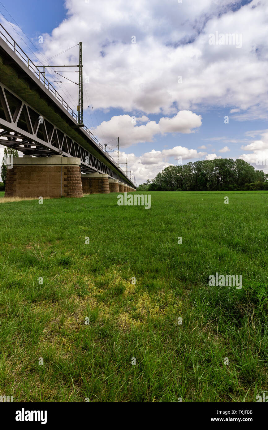 Bridge Leading Into A Field High Resolution Stock Photography and ...