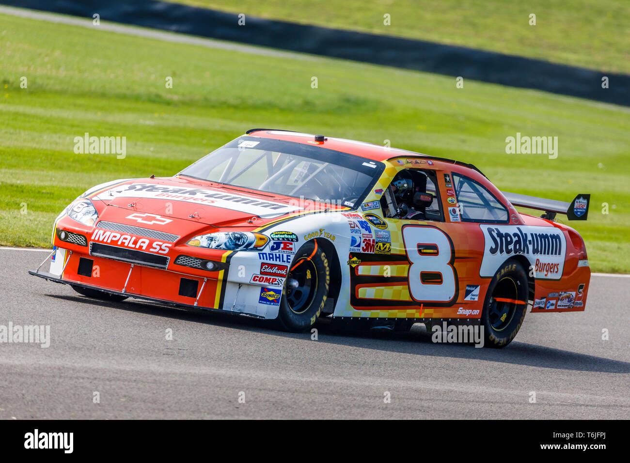 2008 Chevrolet Impala SS NASCAR with driver Robin Stephens during a ...