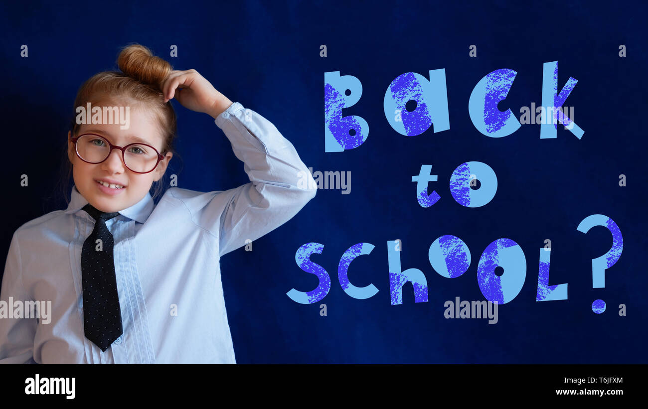 Confused child school hi-res stock photography and images - Alamy