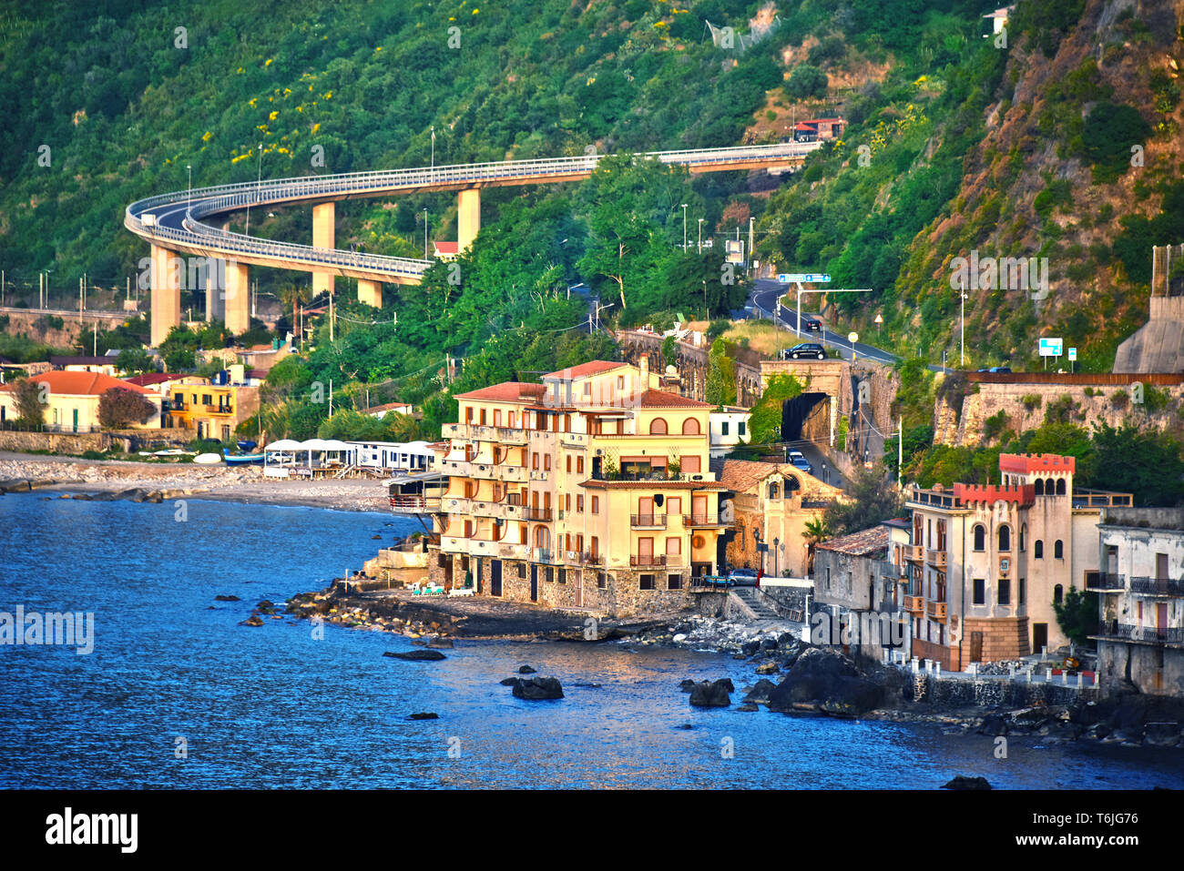 The city of Scilla in the Province of Reggio Calabria Stock Photo - Alamy