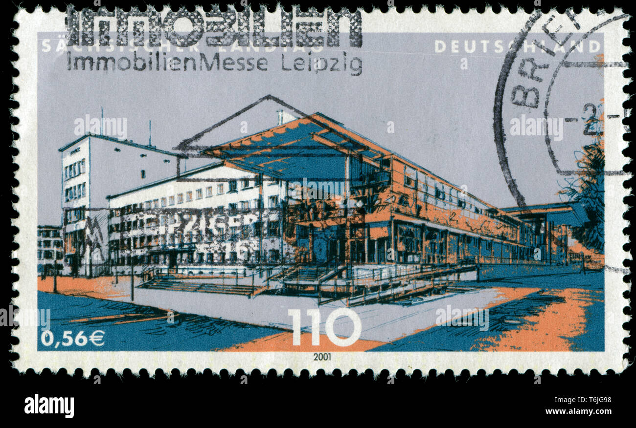 Postage stamp from the Federal Republic of Germany in the Parliaments ...