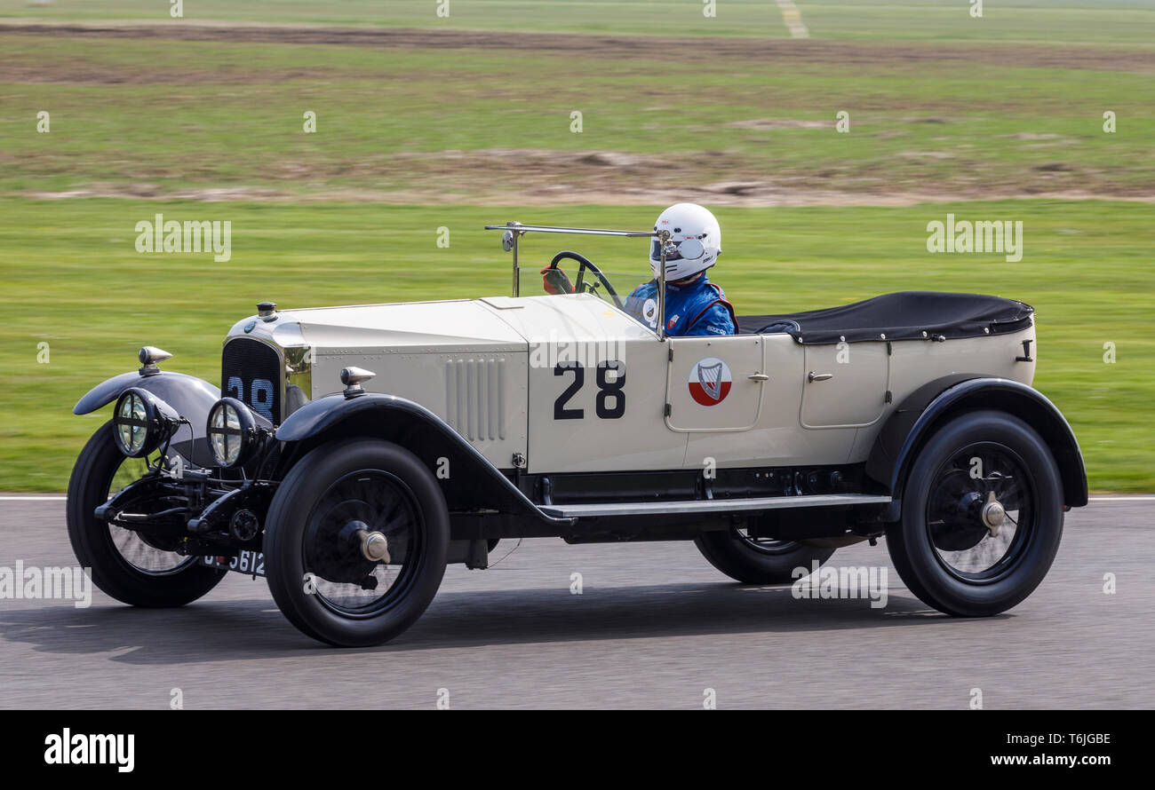 1925 Vauxhall 30-98 OE with driver Adam Jones during the John Duff ...