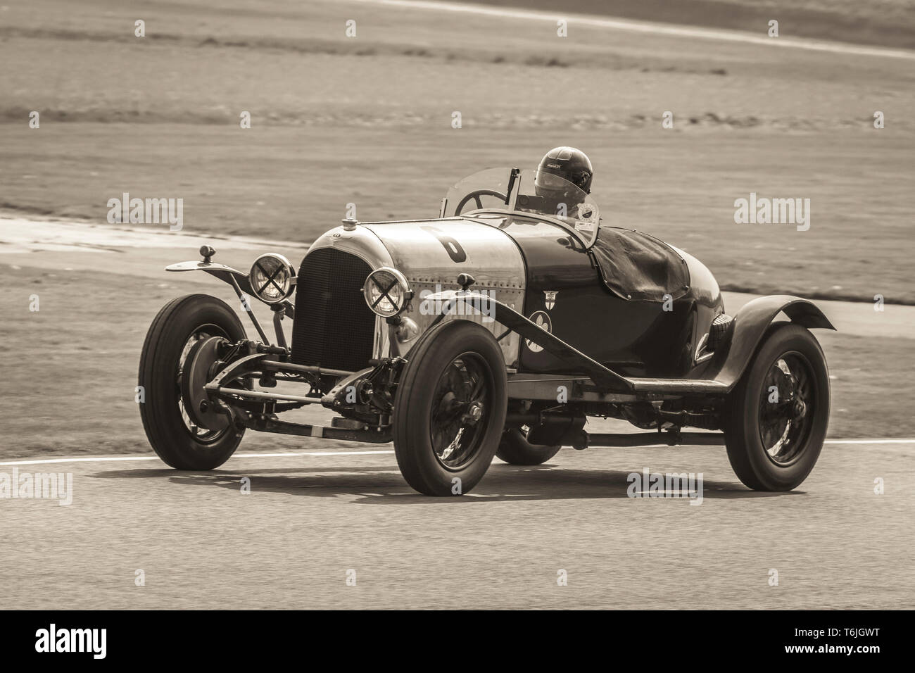 1924 Bentley 4.5 litre with driver Nick Jarvis during the John Duff ...