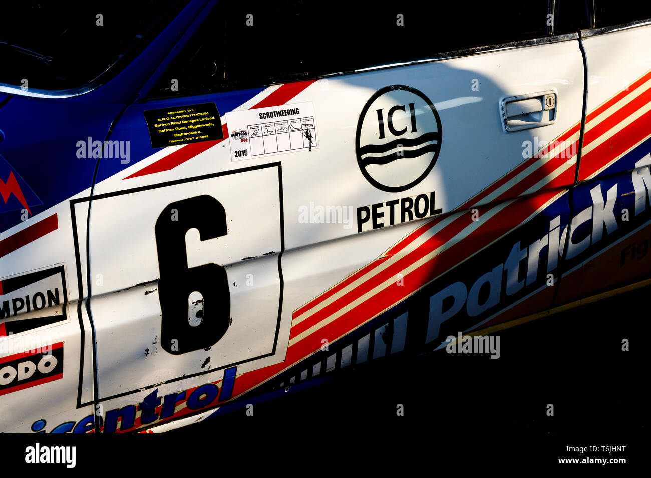 Sunlit detail of the 1980 Rover 3500 SDi, Gerry Marshall Trophy entrant ...