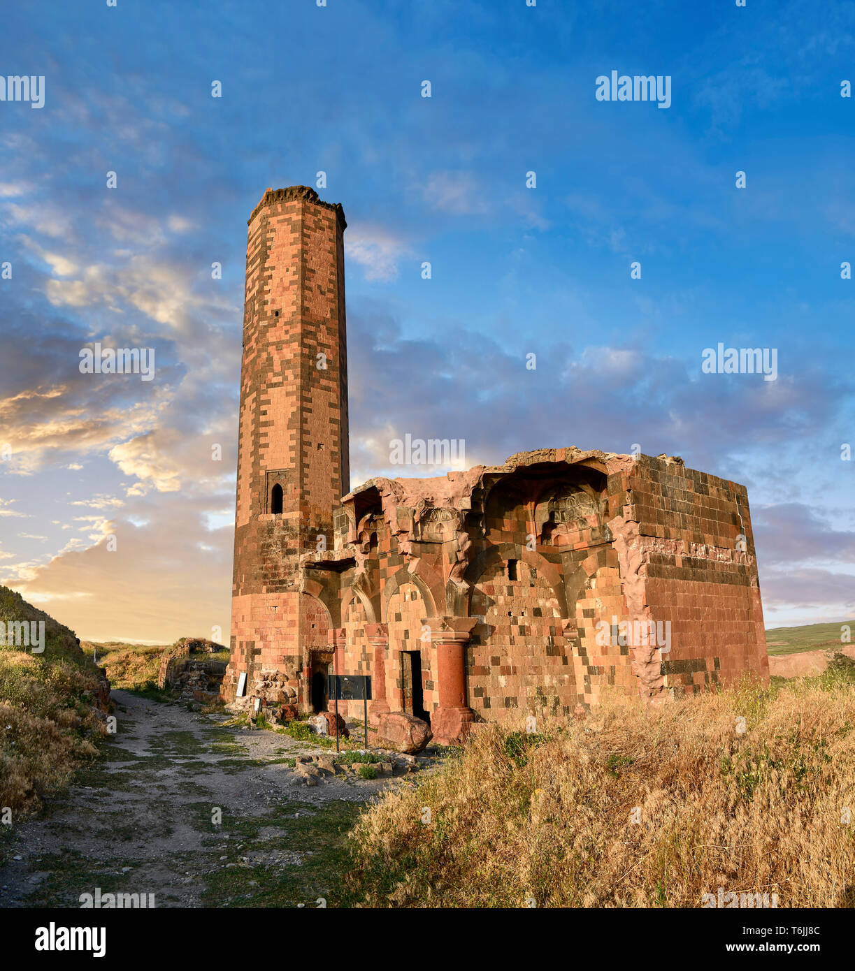 The Seljuk Turk Mosque of Ebul Minuchihr (Minuchir) built in 1072, Ani ...