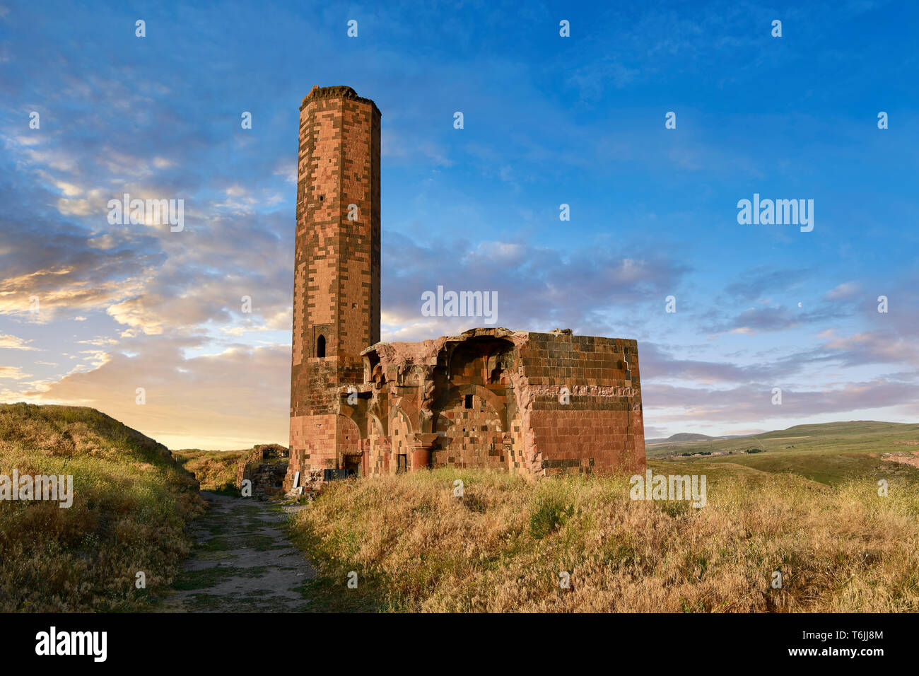 The Seljuk Turk Mosque of Ebul Minuchihr (Minuchir) built in 1072, Ani ...