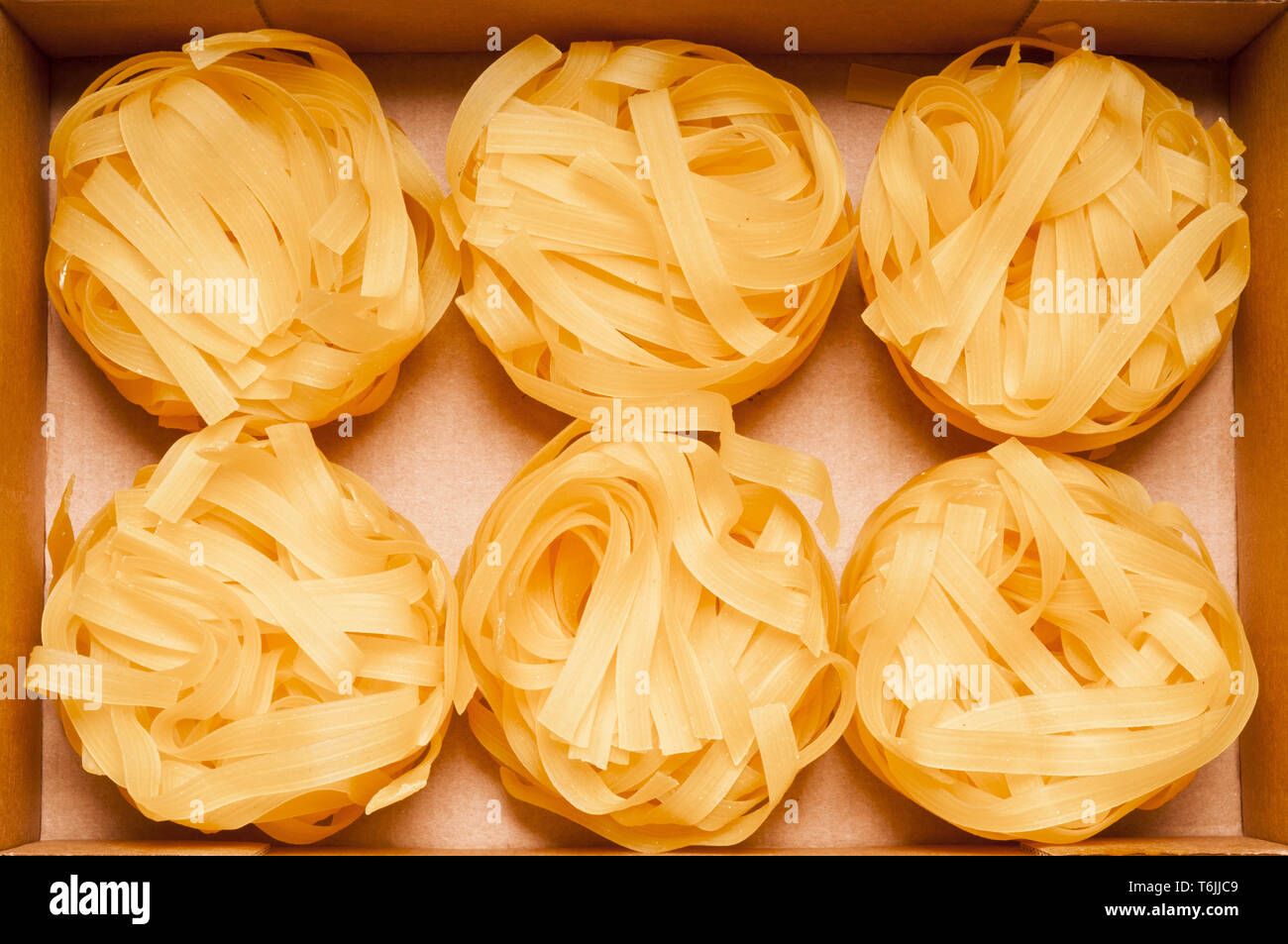 Uncooked tagliatelle hi-res stock photography and images - Alamy