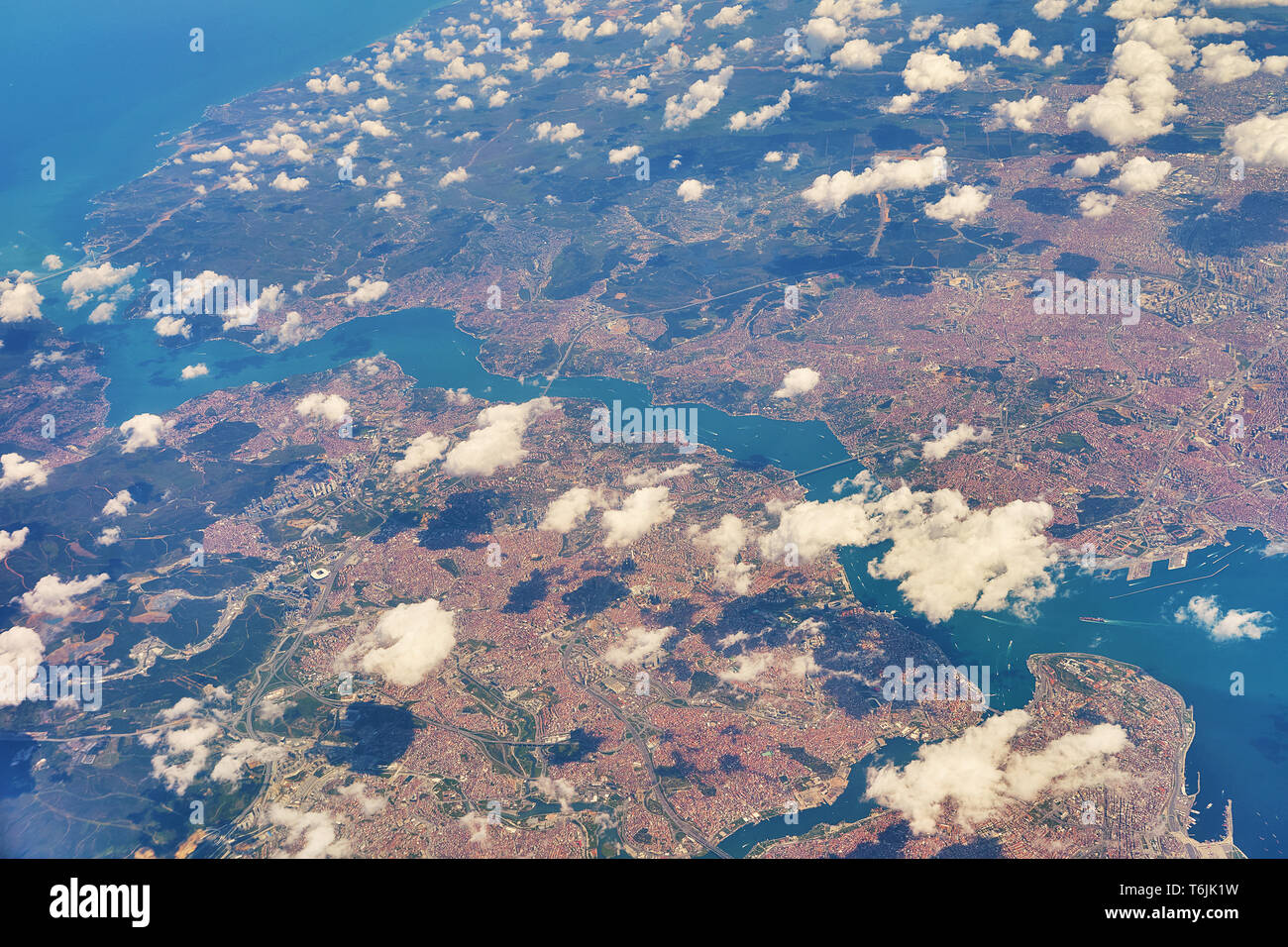Map of bosporus strait hi-res stock photography and images - Alamy