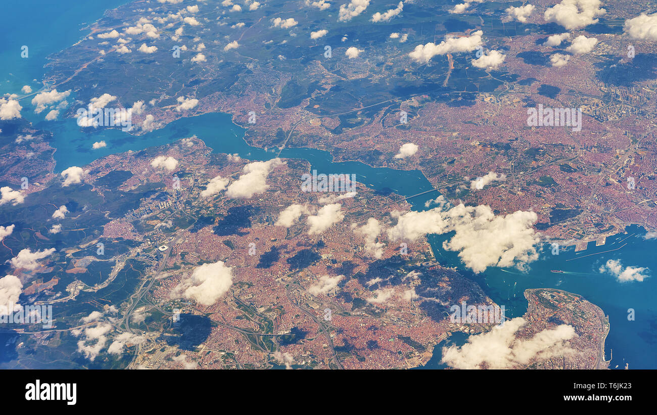 Map of bosporus strait hi-res stock photography and images - Alamy