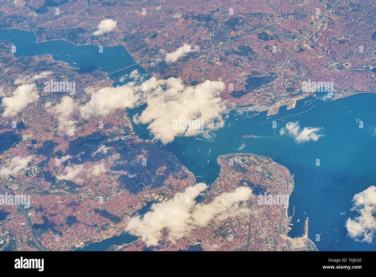 Map of bosporus strait hi-res stock photography and images - Alamy