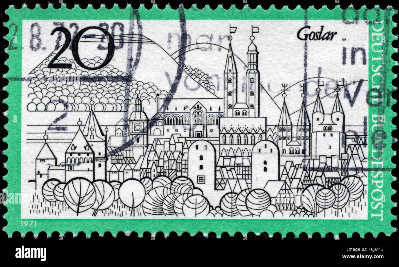 Deutsche bundespost 20 stamp hi-res stock photography and images - Alamy