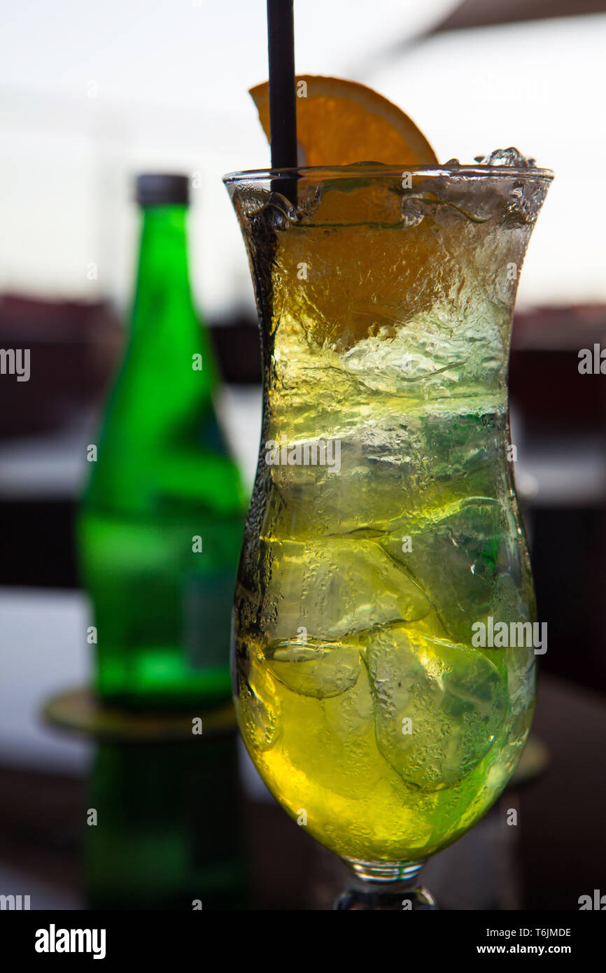 Double Six rooftop bar at sunset, Bali, Indonesia Stock Photo - Alamy