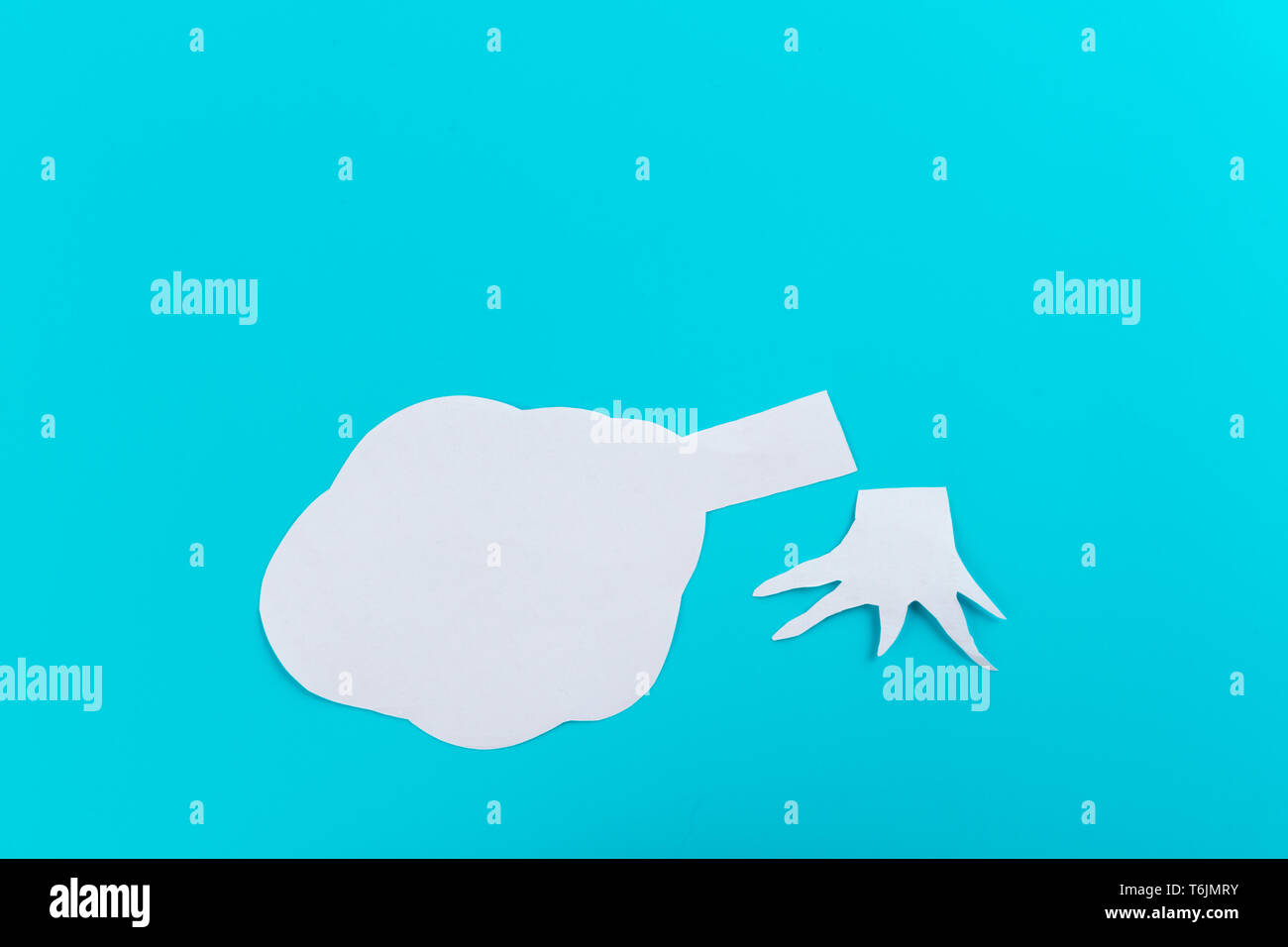 deforestation concept image. cutted tree. made of paper Stock Photo - Alamy