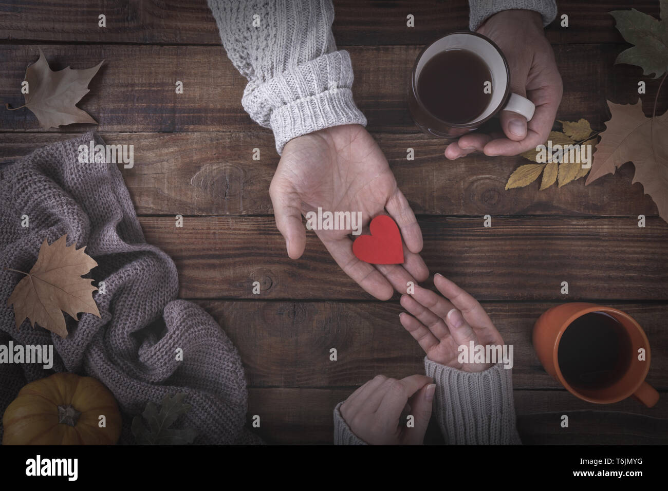 Tea love heart hi-res stock photography and images - Alamy