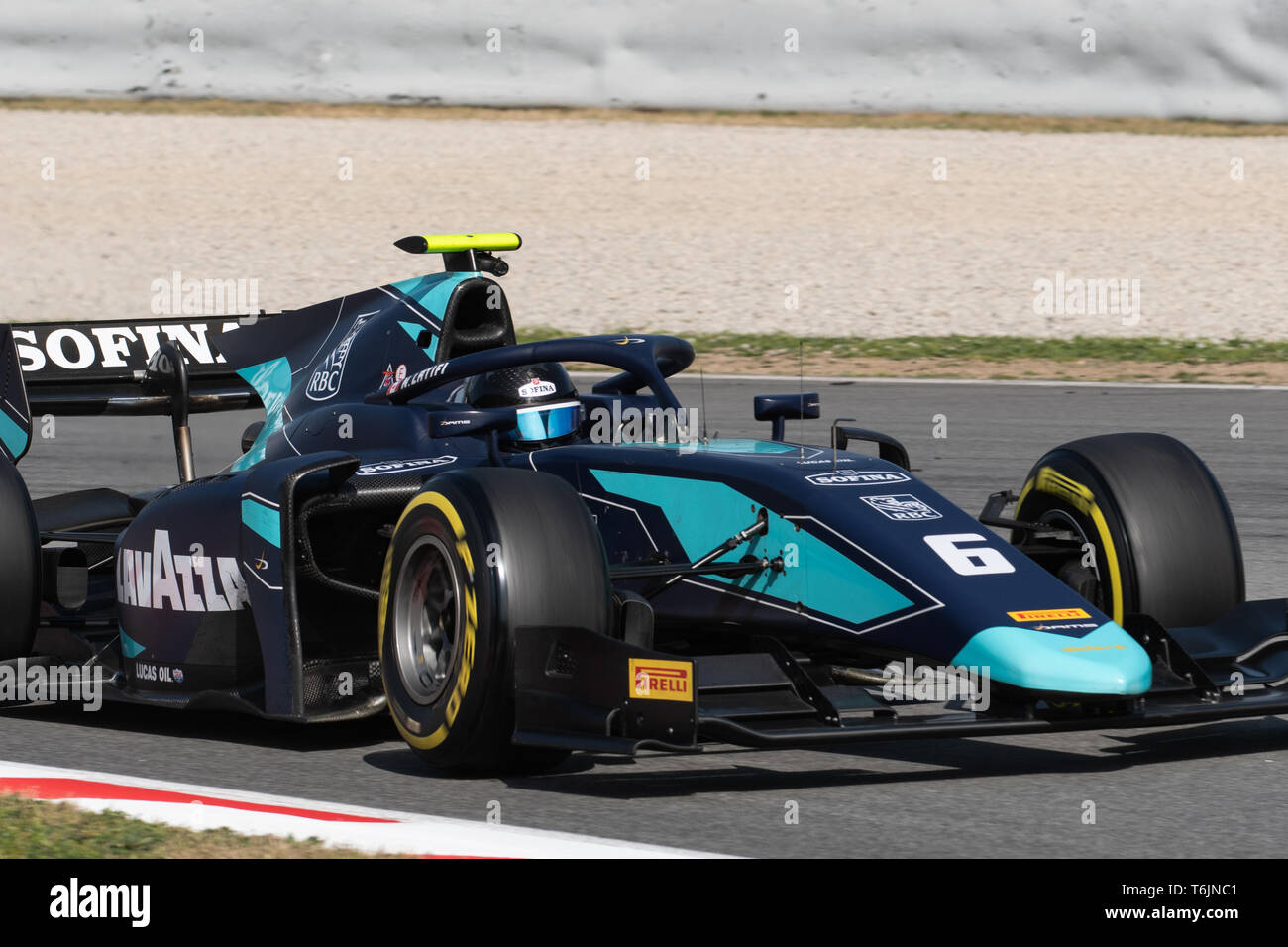 Barcelona, Spain, March 5th, 2019 - Nicholas Latifi from Canada with 6 ...