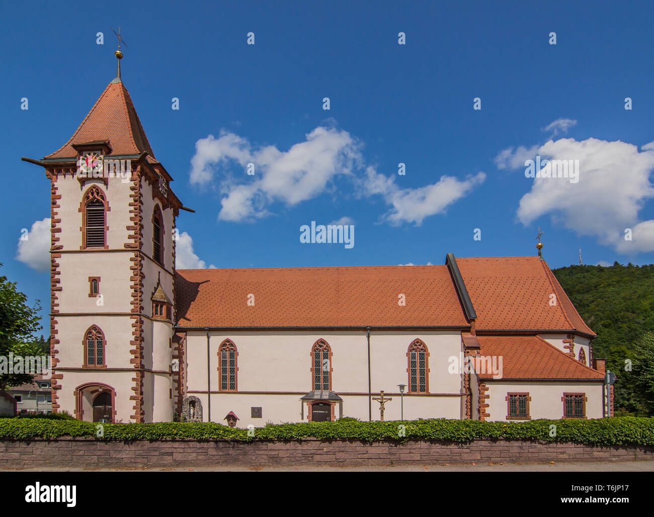 Church St. Blasius in Buchenbach, Black Forest Stock Photo - Alamy