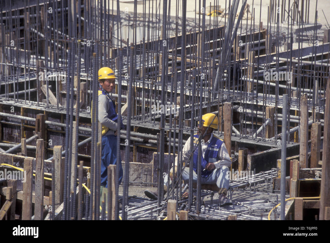 SOUTHKOREA SEOUL CITY CONSTRUCTION SITE Stock Photo - Alamy