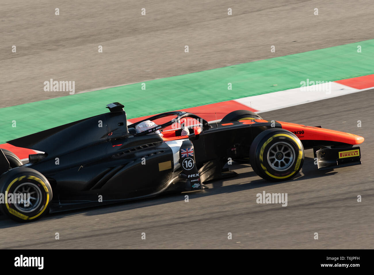 Barcelona, Spain, March 5th, 2019, Jordan King From Great Britain with ...