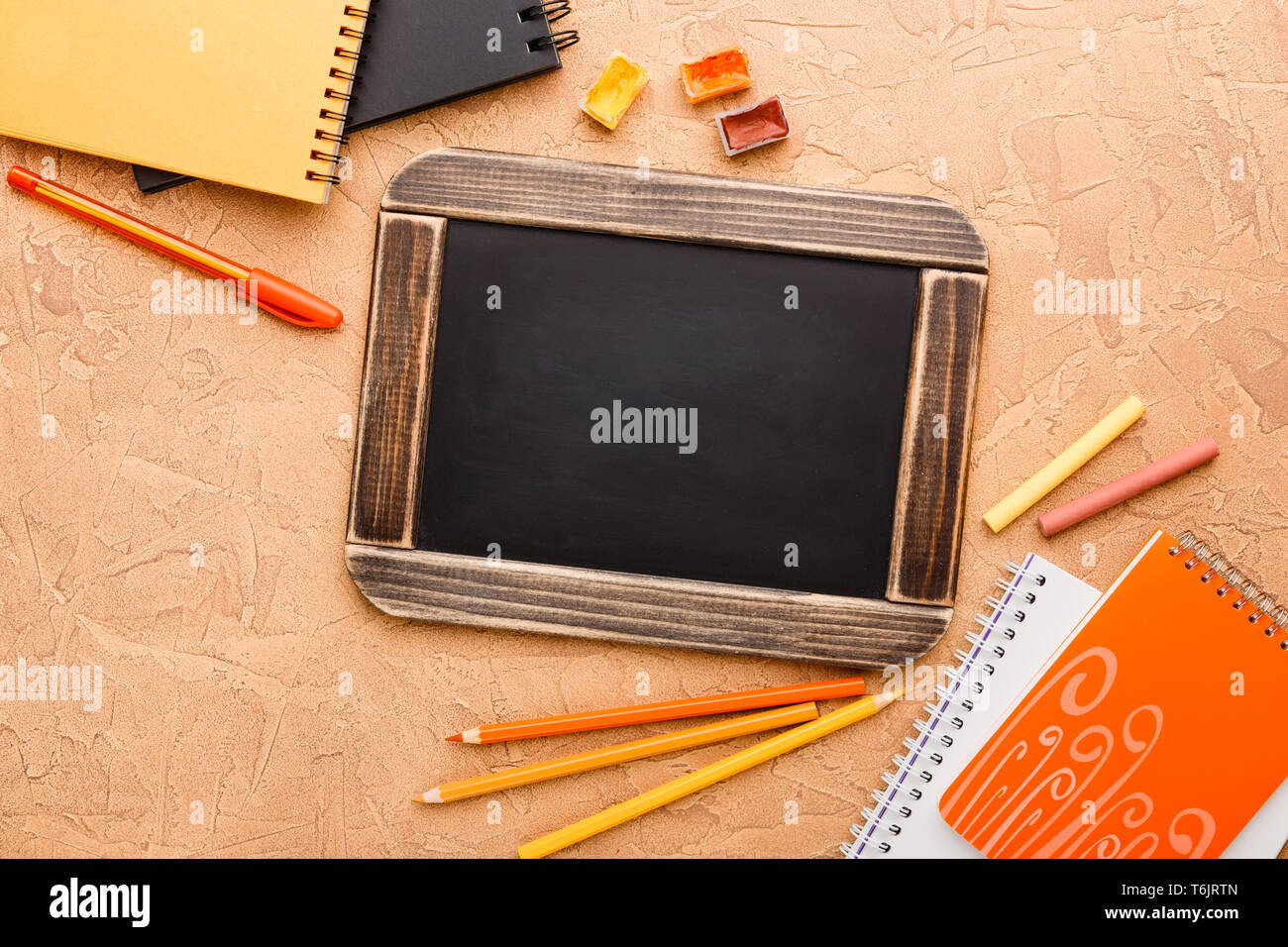 Back to school supplies Stock Photo - Alamy