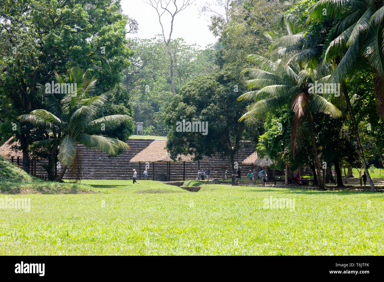 Quirigua Guatemala - ancient mayan archaeological site and UNESCO world ...